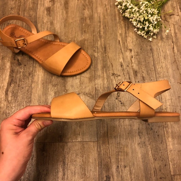 Shoes | New Classic Tan Sandals | Poshmark